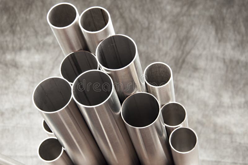 Steel pipes stock image. Image of pipeline, industry - 79262125