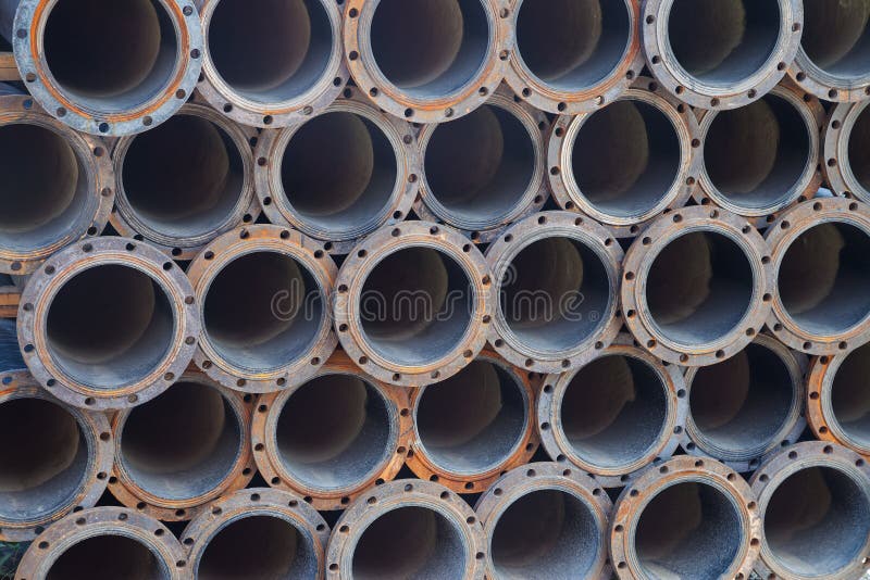 Steel Pipes Texture Background Stock Photo - Image of pipe, aluminum ...