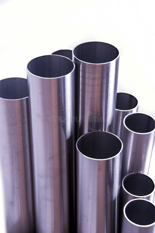 Steel pipes stock photo. Image of round, engineering - 84718640