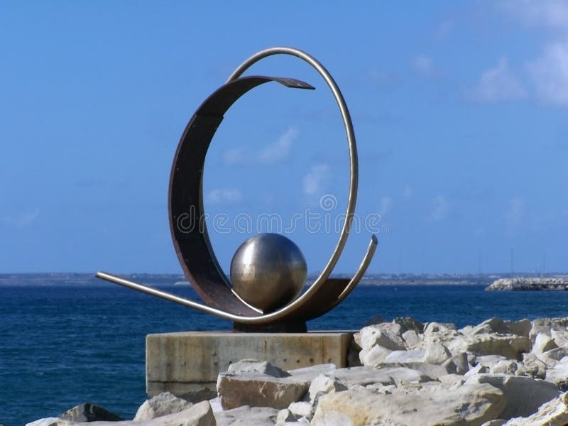 Steel planet stock photo. Image of limmasol, element - 45274096