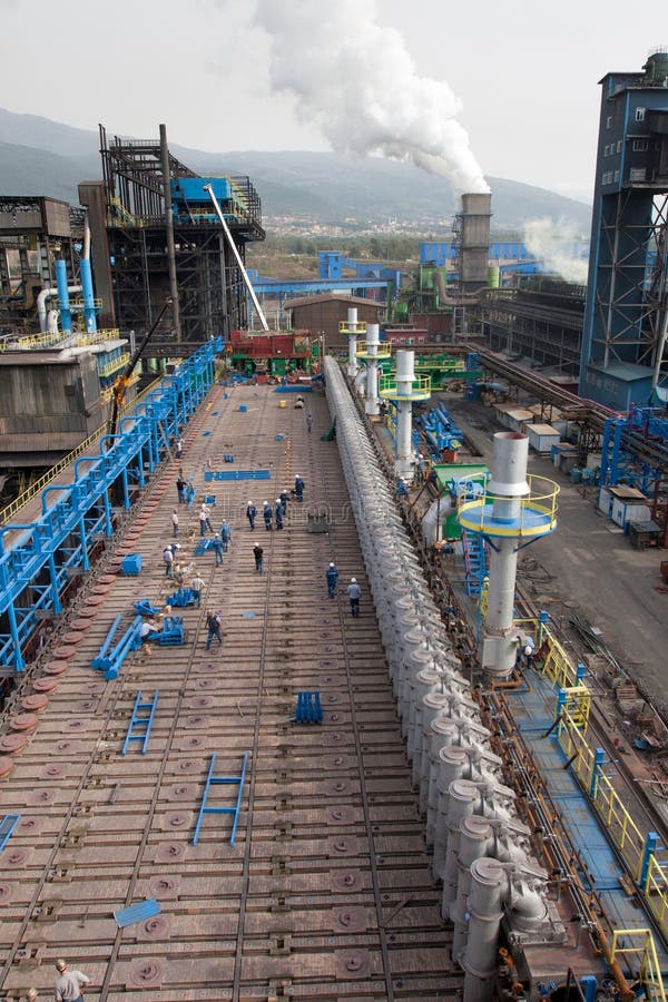 Steel plant stock photo. Image of station, color, pipe - 24205806