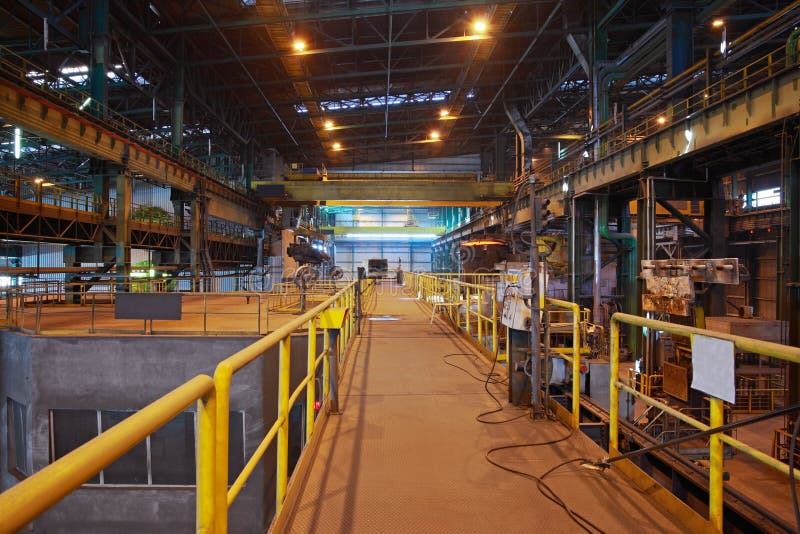 Steel Plant stock photo. Image of industry, shop, manufactory - 78537570