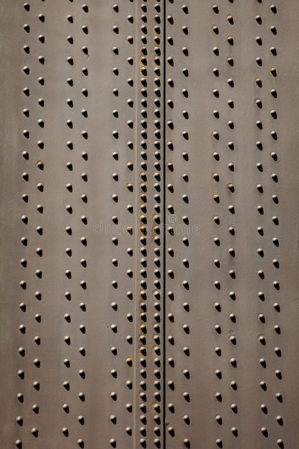 Steel plate and rivets stock photo. Image of paint, plate - 15662774