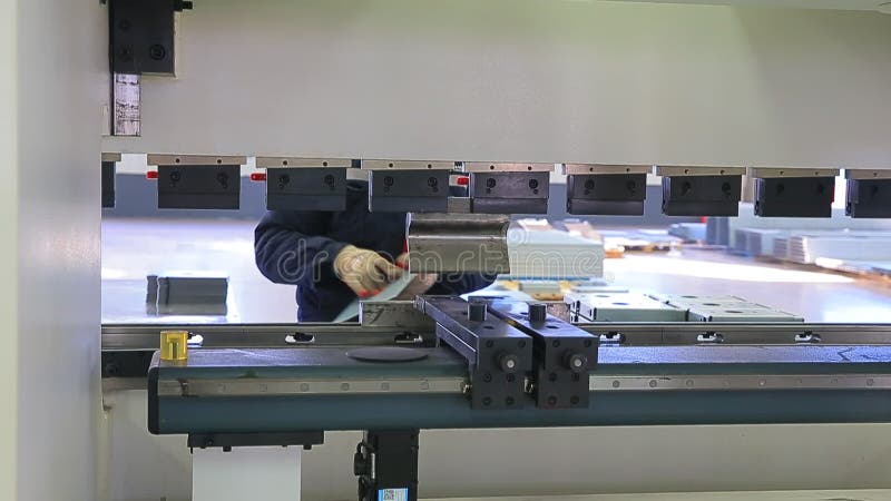 Steel Plate Shaping, Lathe Automatic Operation, Industrial Activity ...