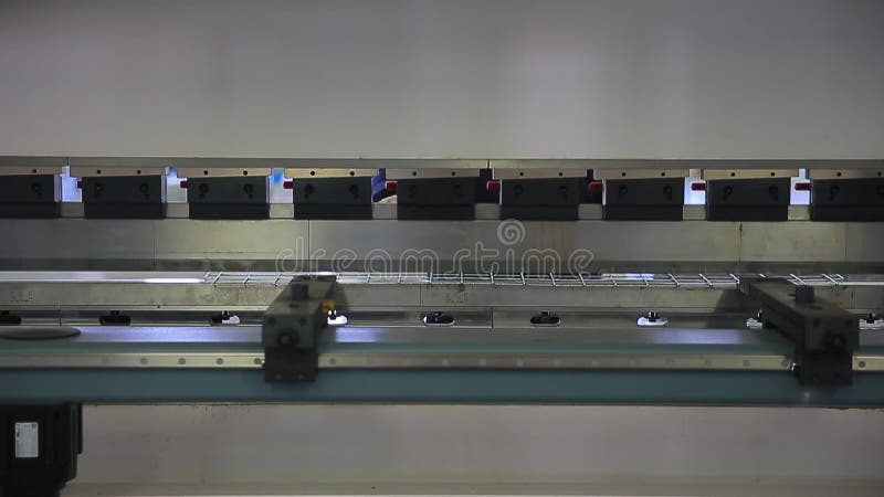 Steel Plate Shaping, Lathe Automatic Operation, Industrial Activity ...