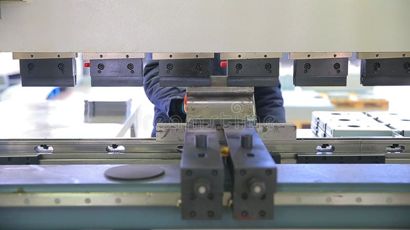 Steel Plate Shaping, Lathe Automatic Operation, Industrial Activity ...