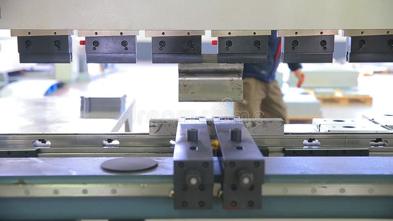 Steel Plate Shaping, Lathe Automatic Operation, Industrial Activity ...