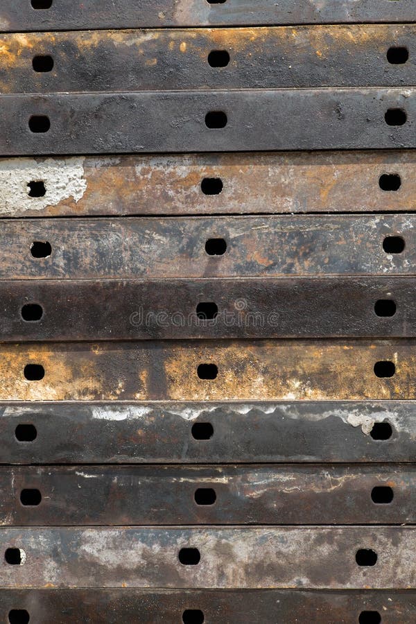 Steel plates stacked stock photo. Image of industrial - 52513446