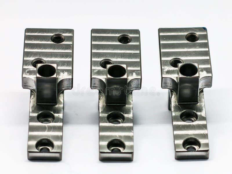 The Cylindrical Copper is Threaded through a Forging To Connect the ...