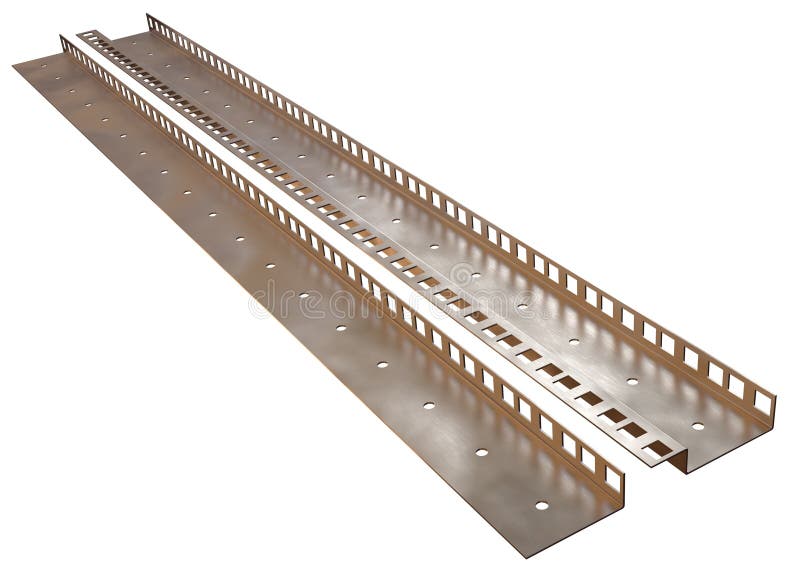 Steel Rack Strip stock image. Image of rendering, accessories - 204496957