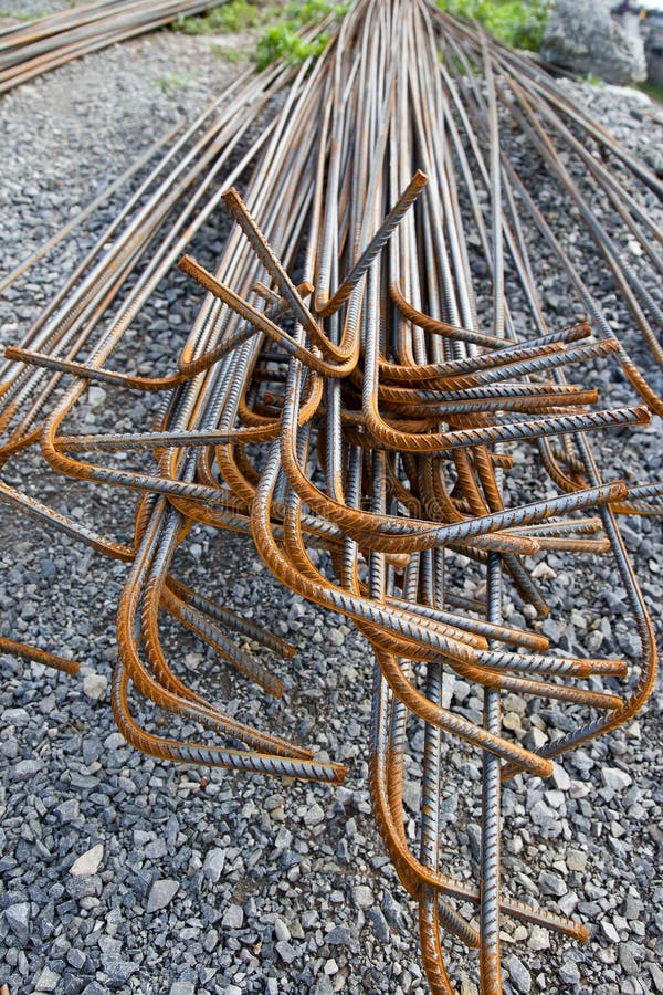 Steel rebars stock image. Image of construction, material - 30507449
