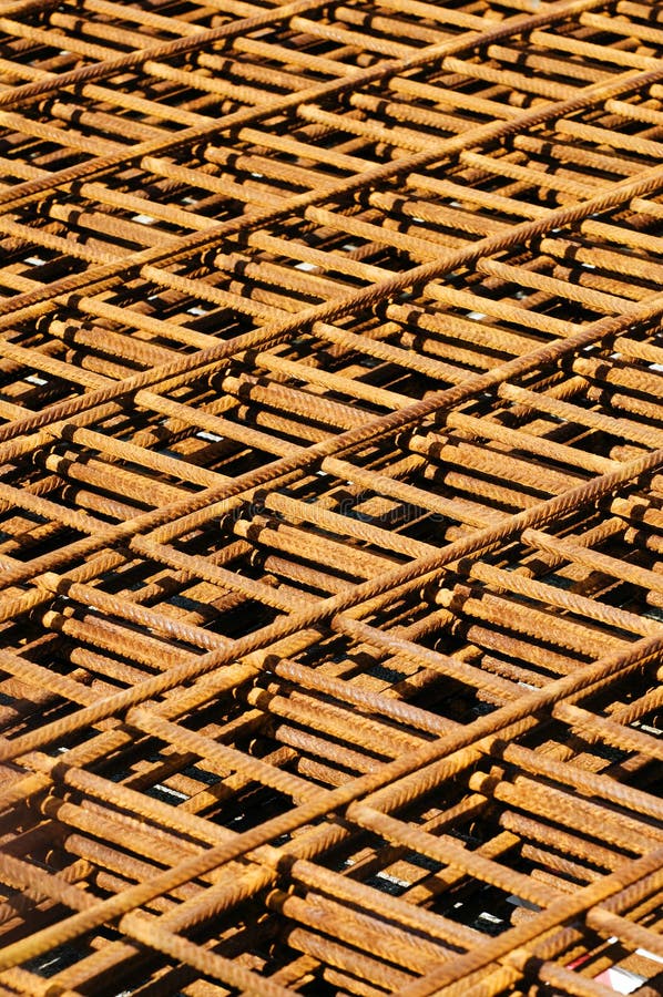 Steel mats stock image. Image of pattern, concrete, ferroconcrete - 8365369