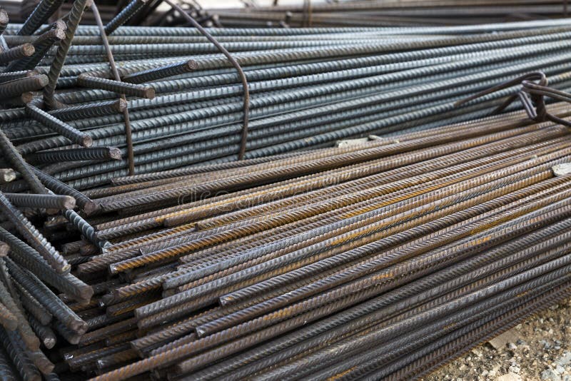 Steel reinforcement stock photo. Image of structure, group - 53857694
