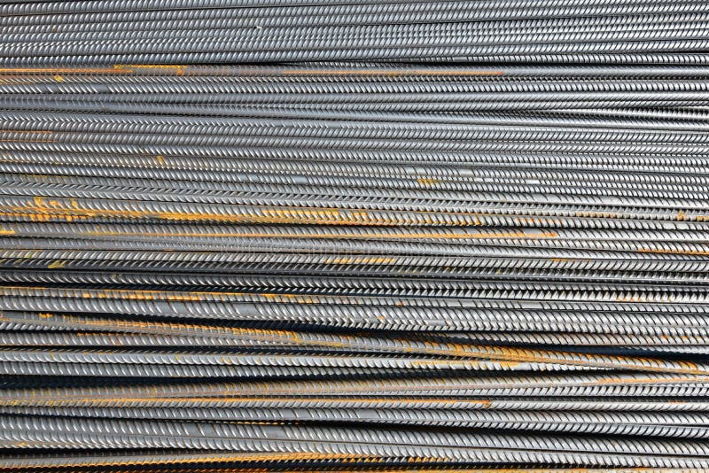 Steel Reinforcement. Under Construction Background Stock Image - Image ...