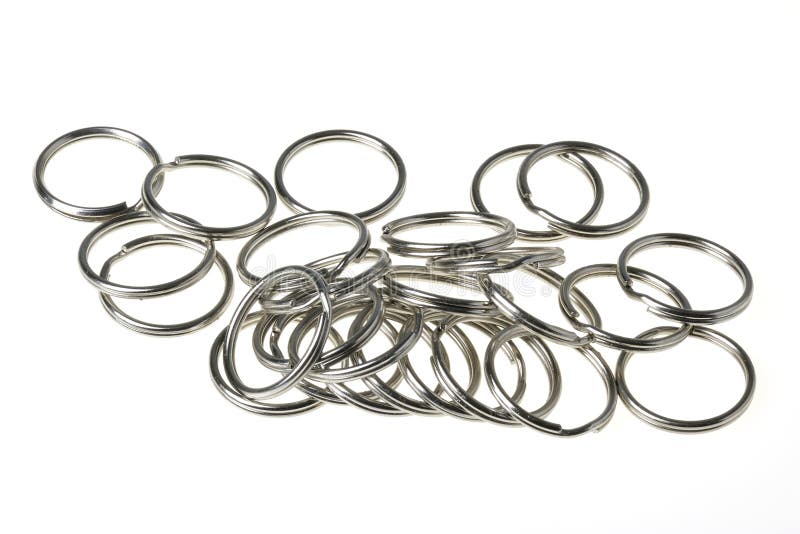 Steel rings stock photo. Image of spring, ring, group - 10850816