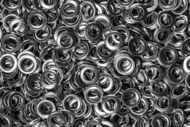 Steel Rings Background or Texture, Industrial Concept Stock Image ...