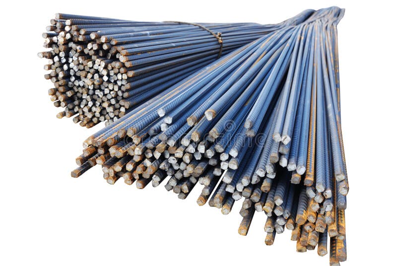 Steel rod stock photo. Image of construction, pole, shiny - 26448324