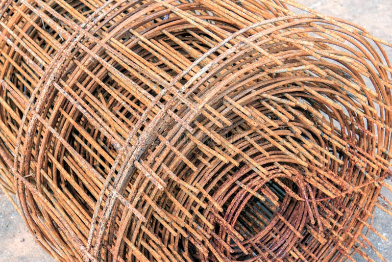 Steel Rod for Construction Job Stock Image - Image of abstract ...