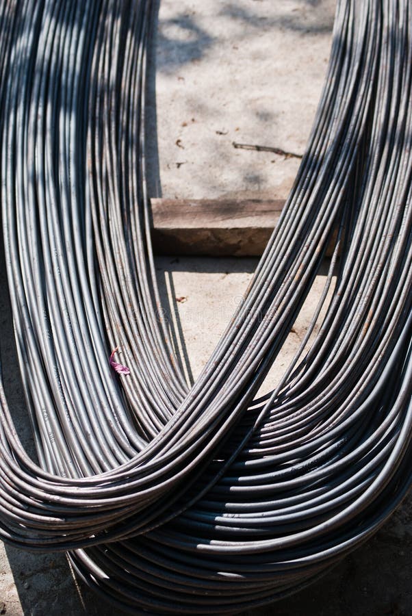 Steel rod stock image. Image of industri, construction - 35146223