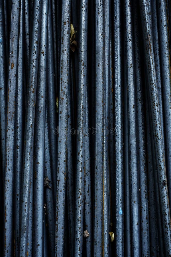 Steel rod background stock photo. Image of iron, reinforce - 34563378