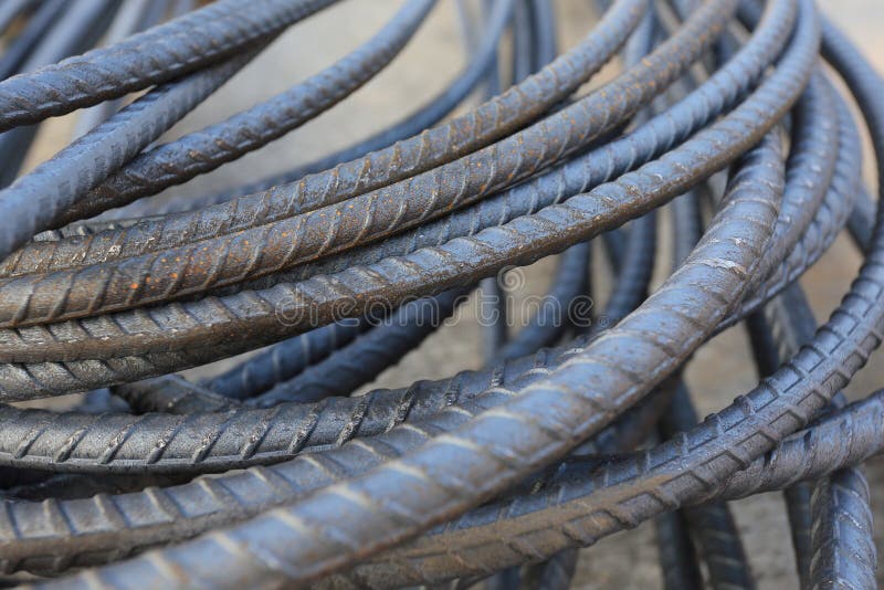 Steel rod bar stock photo. Image of steel, building, stack - 42386266