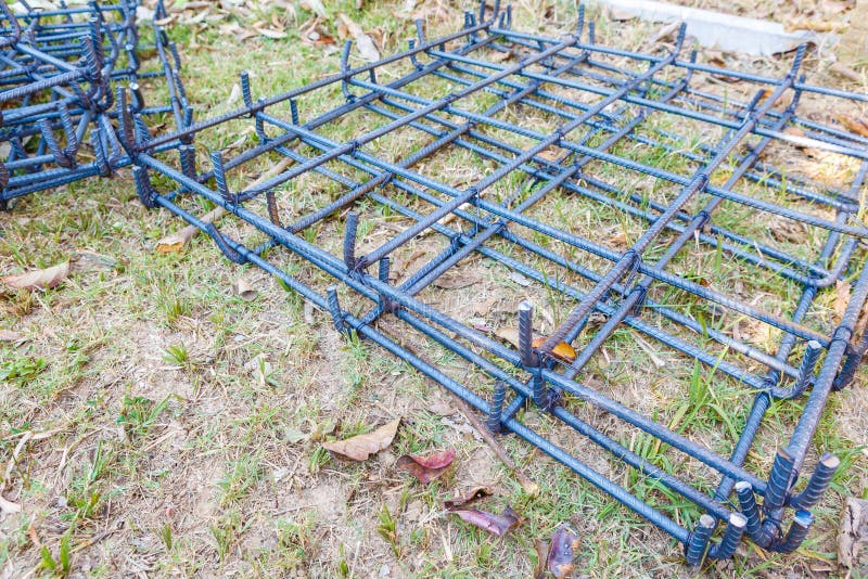 Steel Rod for Construction Job Stock Image - Image of material ...