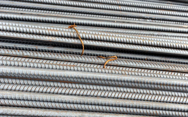 Steel rods stock photo. Image of construction, buildingsite - 3690492