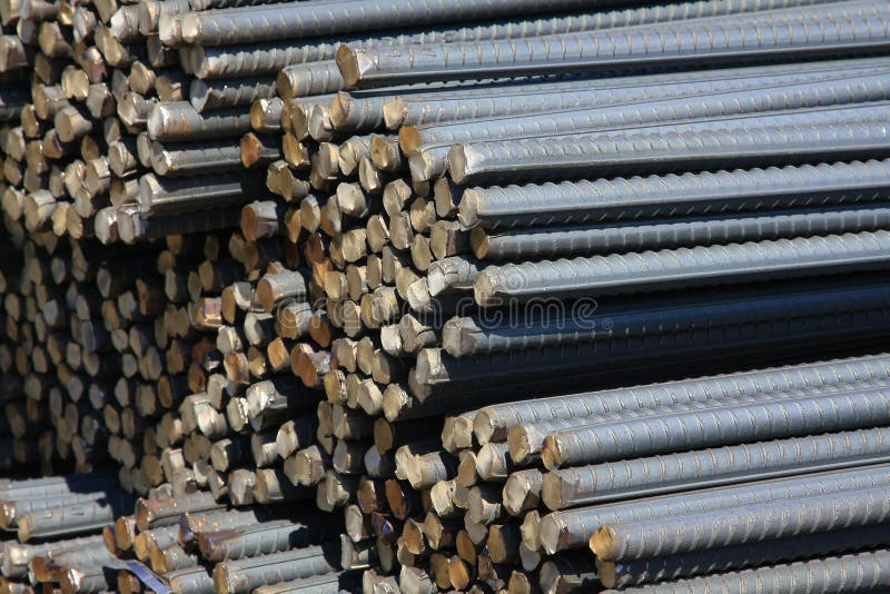 Steel Beams stock image. Image of metal, industry, material - 17824243