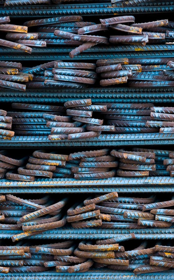 Steel rods stock image. Image of metal, materials, batch - 18444607