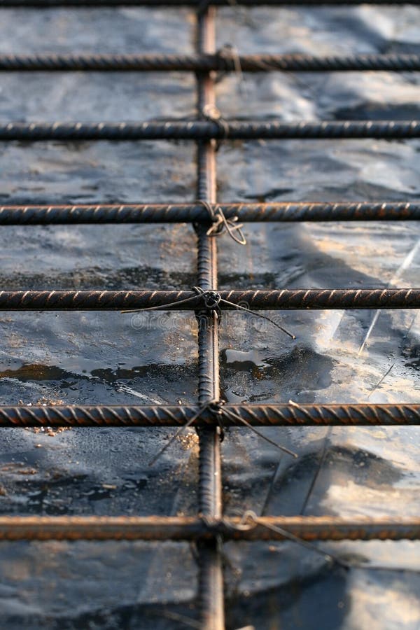 Steel rods stock photo. Image of construction, buildingsite - 3690492