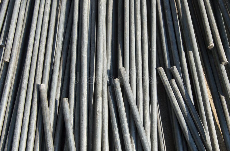 Steel rods stock photo. Image of textured, iron, metal - 37549508