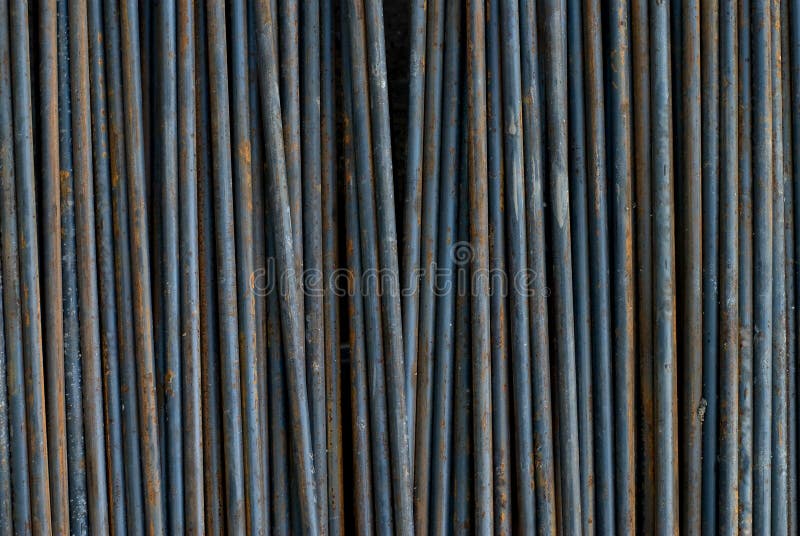 Steel rods stock image. Image of building, pattern, industrial - 63419179