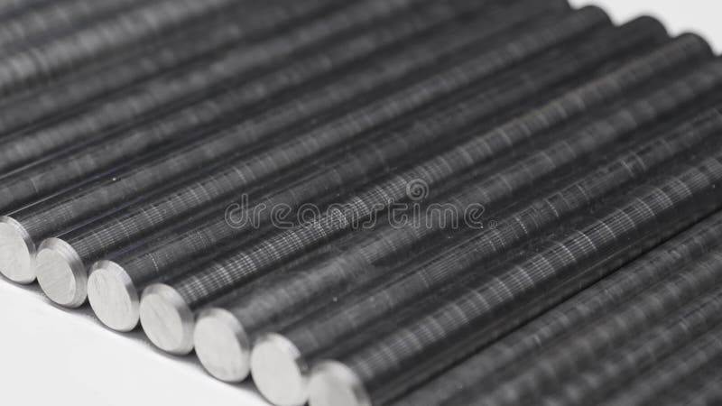 Steel Rods of Different Diameters Stock Video - Video of steel, factory ...