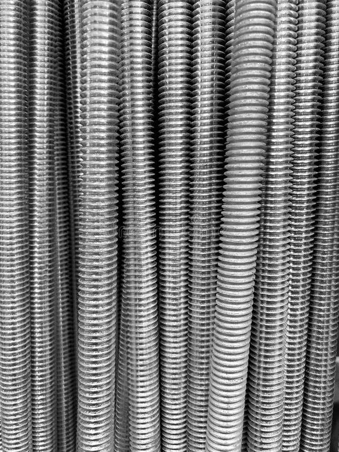 Threaded Steel Rods stock photo. Image of stabilizing - 265120310