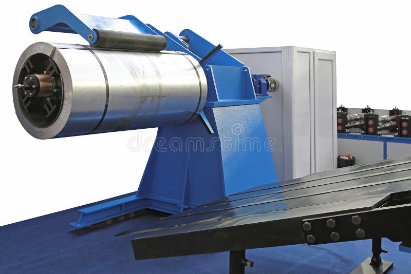 Steel Roll stock photo. Image of industry, industrial - 142679156