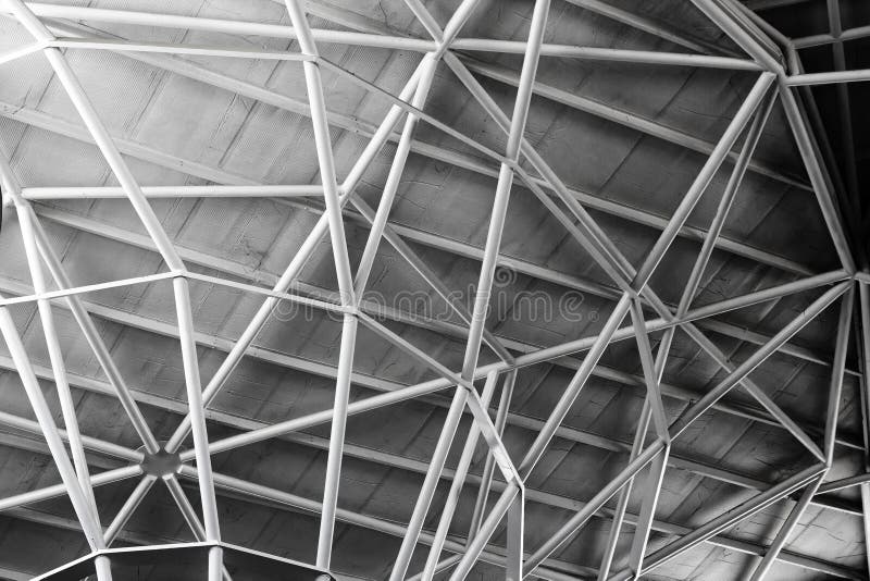 Steel Roof Structure for Background, Abstract for Background Stock ...