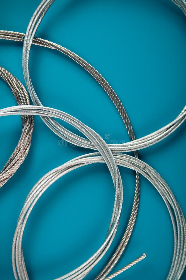 Steel wire stock photo. Image of circle, wire, industry - 14286298