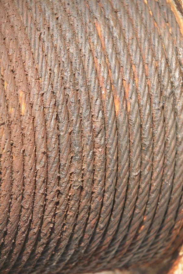 Steel rope stock image. Image of metal, detail, abstract - 14369247
