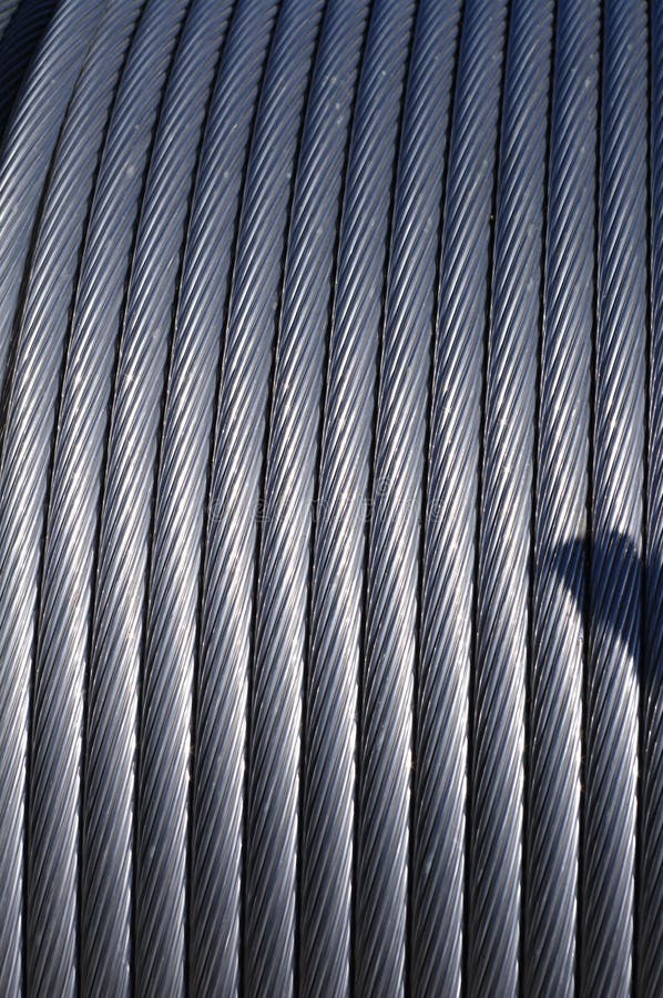 Steel Rope stock photo. Image of industry, hoisting, iron - 18655502