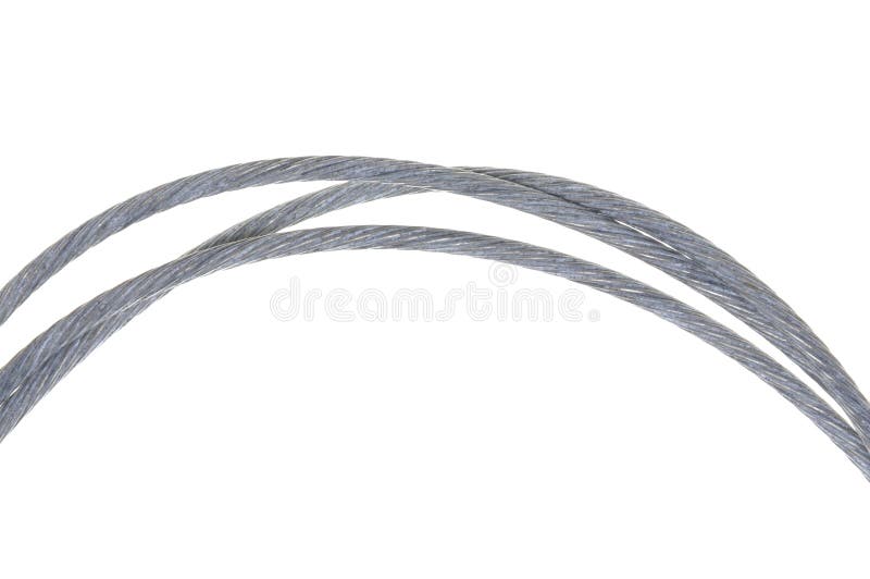 Steel rope stock photo. Image of detail, braid, link - 48017400