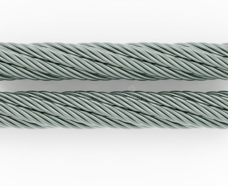 Steel rope stock illustration. Illustration of line - 264953689