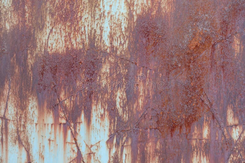 Steel with Rust and Colour Gradient Stock Photo - Image of wall ...