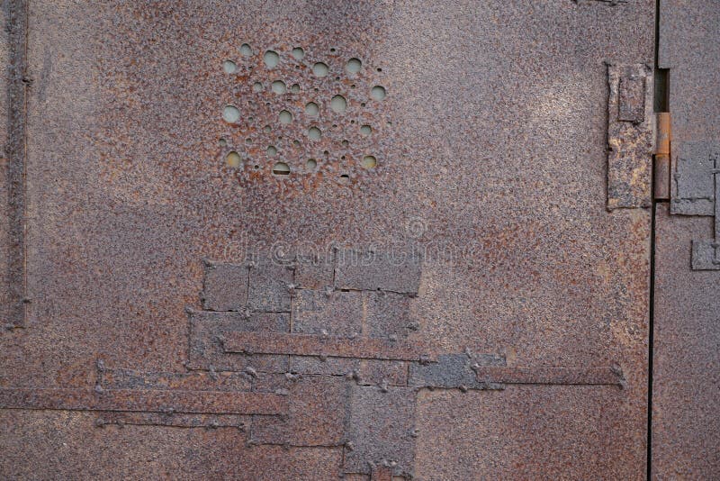 Steel Rusty Texture Background Brown Rust Ancient Metal Board Old Panel ...
