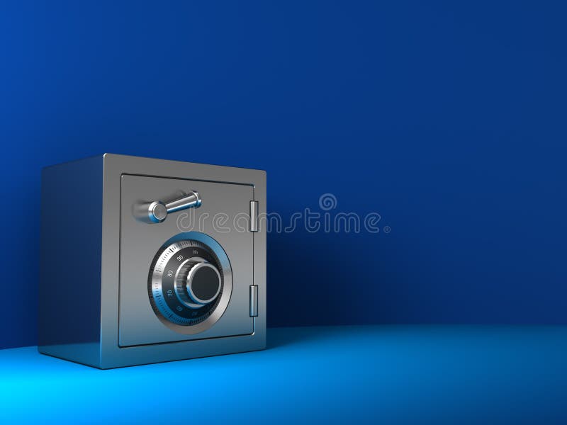 Steel safe stock illustration. Illustration of copy, password - 51139890
