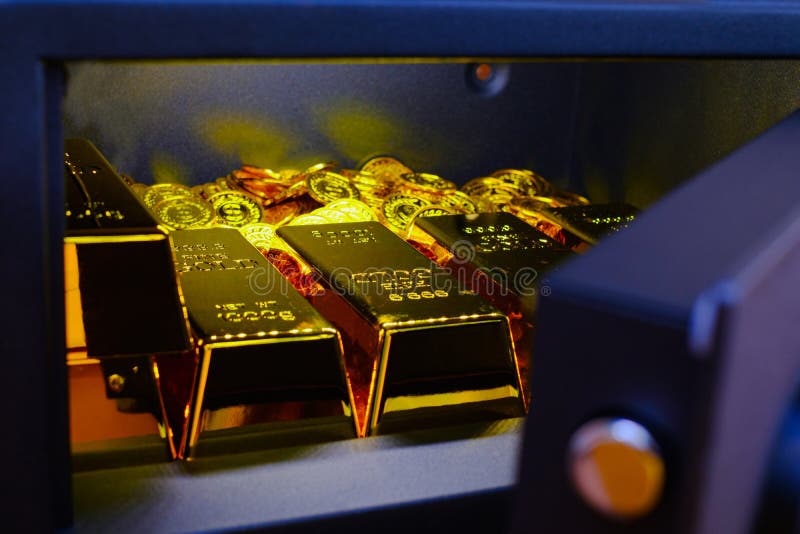 Gold Bullion Safety Box Stock Photos - Free & Royalty-Free Stock Photos ...