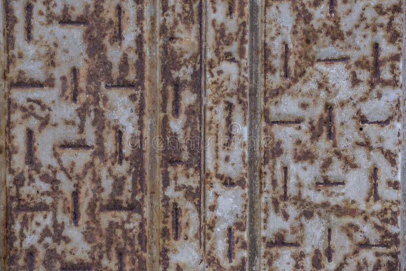 Steel Scaffolding Rusted Background and Texture. Stock Photo - Image of ...