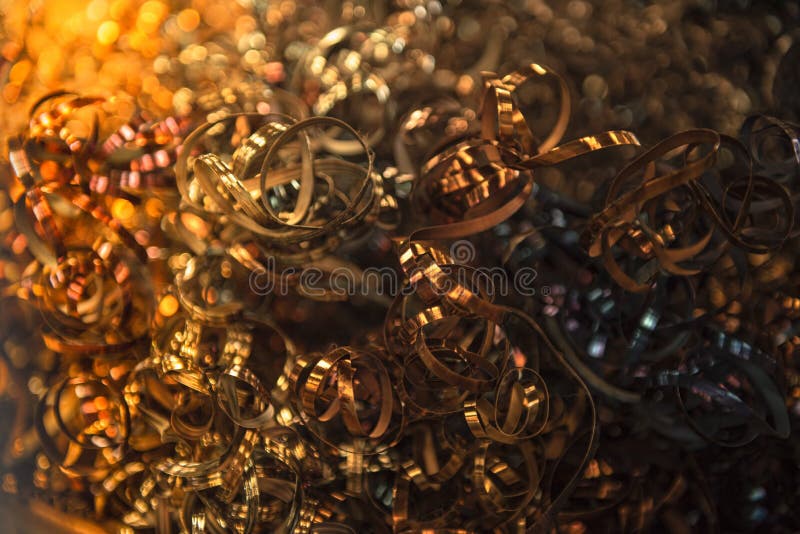 Steel Scrap Materials Recycling Background Stock Photo - Image of ...