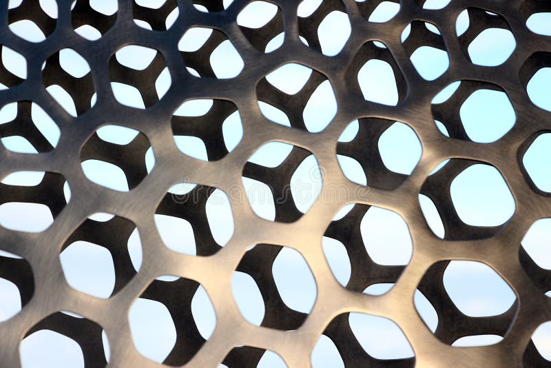 Steel See through Frame Work Pattern Stock Photo - Image of background ...