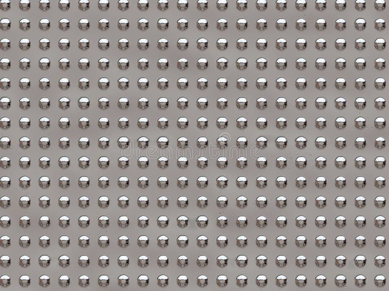 Chrome rivets stock illustration. Illustration of iron - 254484