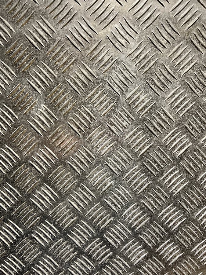 Checker Plate Steel Sheet stock image. Image of tough - 241059011